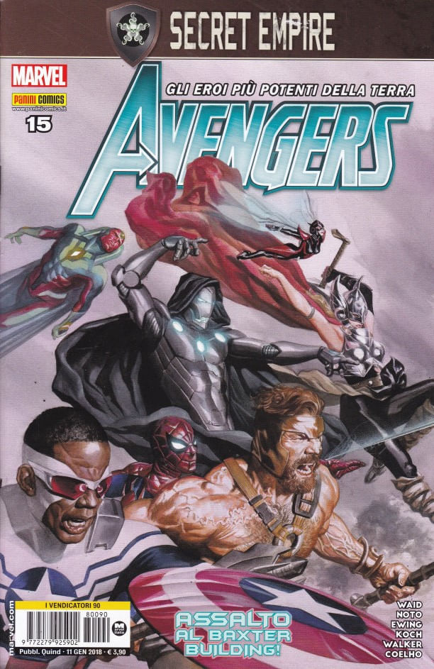 Avengers # 90 - Gibis Mangás Quadrinhos HQs - Rika Comic Shop