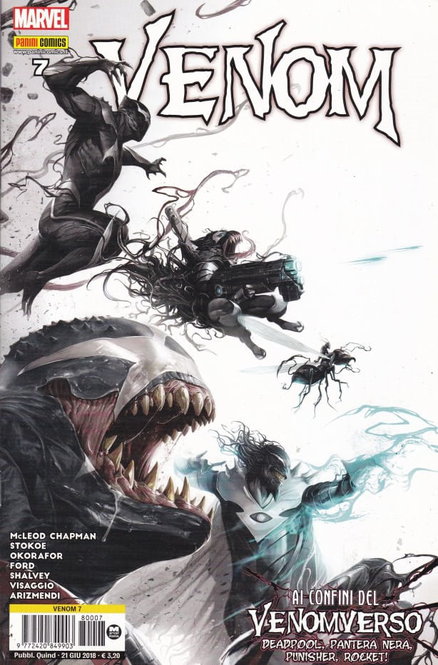 Venom # 7 - Gibis Mangás Quadrinhos HQs - Rika Comic Shop