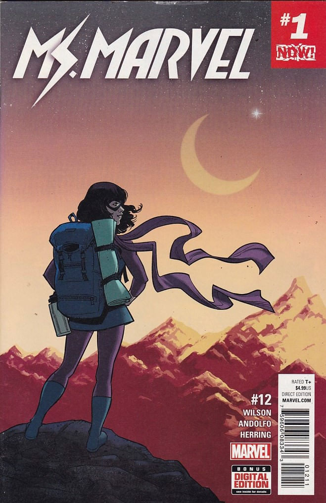 Ms. Marvel - Volume 4 # 12 - Gibis Mangás Quadrinhos HQs - Rika Comic Shop