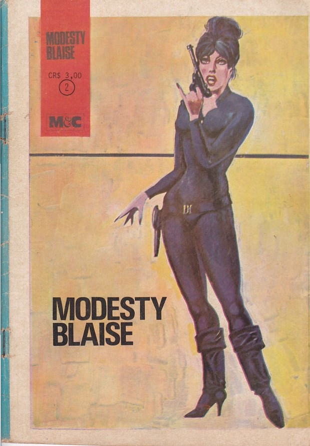 Modesty Blaise 2 Editora Minami e Cunha (M&C) - Gibis Quadrinhos Mangás ...