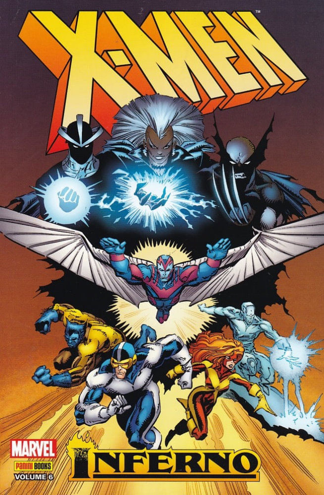 X-Men - Inferno - Volume 6 Editora Panini Gibis Quadrinhos HQs Mangás ...
