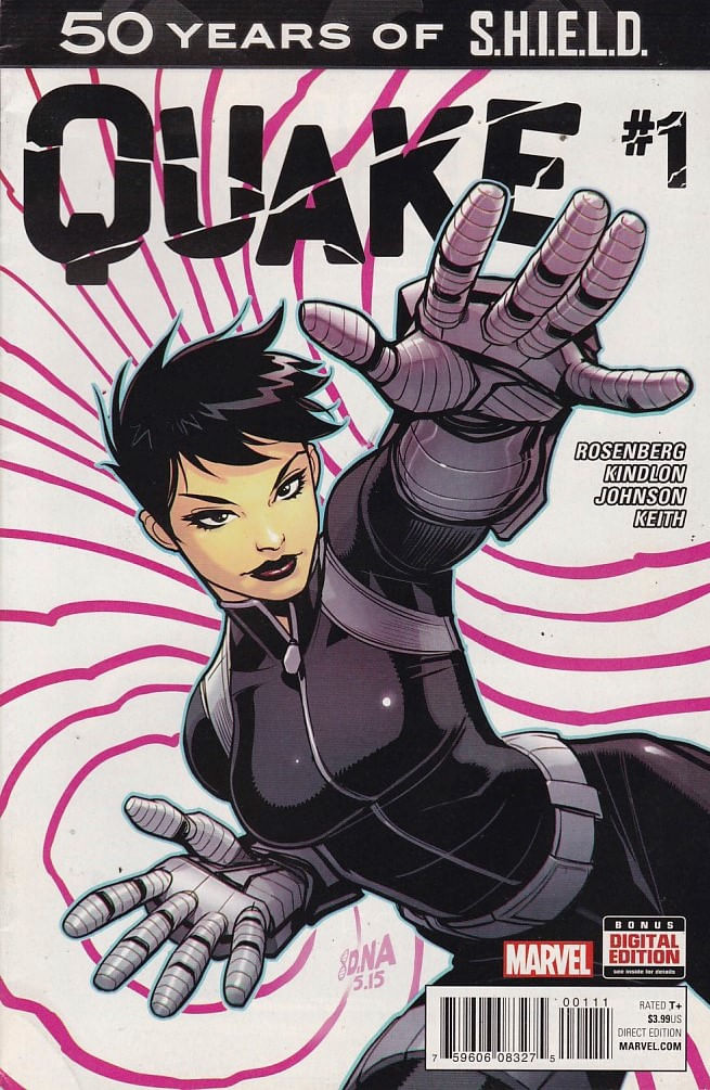 Quake - S.H.I.E.L.D. 50th Anniversary # 1 - Gibis Mangás Quadrinhos HQs ...