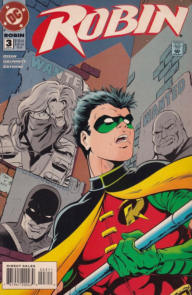Robin - Volume 1 # 003 - Gibis Mangás Quadrinhos HQs - Rika Comic Shop