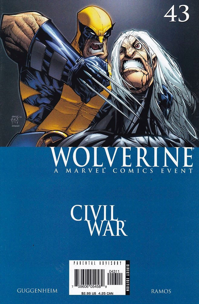 Wolverine - Volume 2 # 43 - Gibis Mangás Quadrinhos HQs - Rika Comic Shop