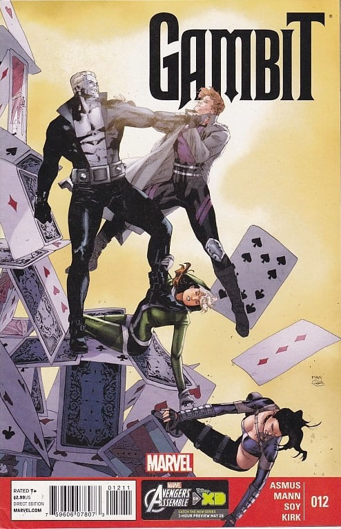 Gambit - Volume 5 # 12 - Gibis Mangás Quadrinhos HQs - Rika Comic Shop