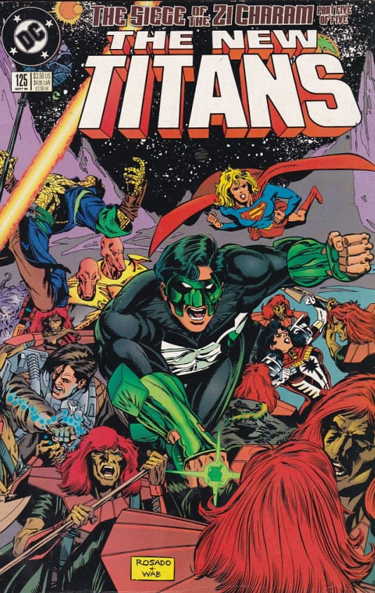 New Teen Titans - Volume 2 # 125 - Gibis Mangás Quadrinhos HQs - Rika ...