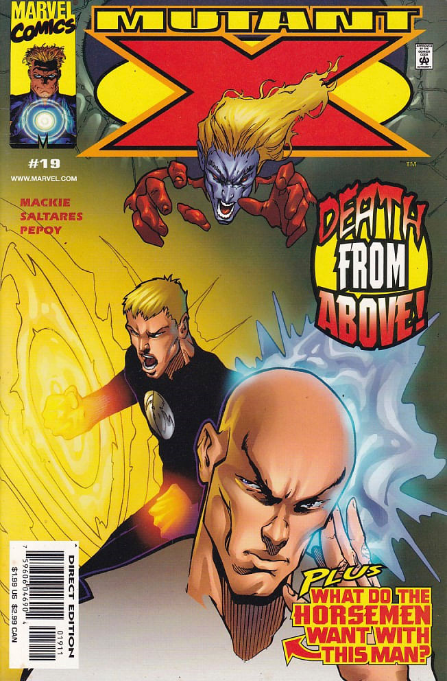 Mutant X - Volume 1 # 19 - Gibis Mangás Quadrinhos HQs - Rika Comic Shop