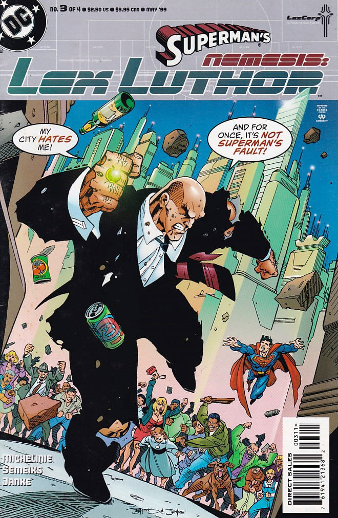 Superman's Nemesis - Lex Luthor # 3 - Gibis Mangás Quadrinhos HQs ...