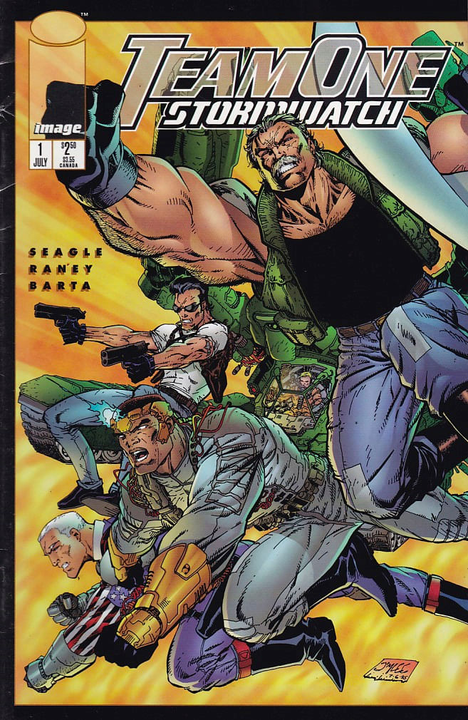 Team One - Stormwatch # 1 - Gibis Mangás Quadrinhos HQs - Rika Comic Shop