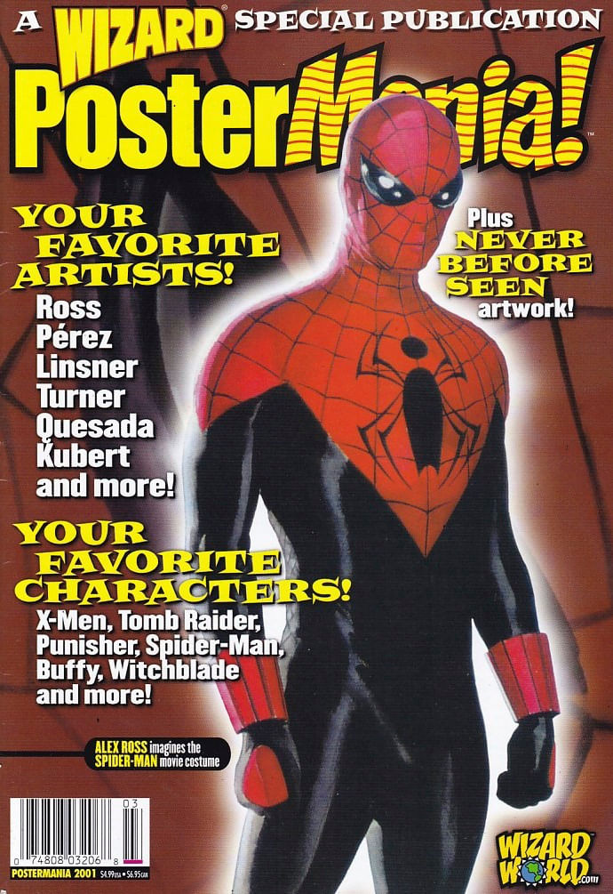 Wizard - Poster Mania # 2001 - Gibis Mangás Quadrinhos HQs - Rika Comic ...