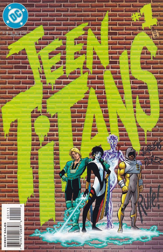 Teen Titans - Volume 2 # 01 - Gibis Mangás Quadrinhos HQs - Rika Comic Shop