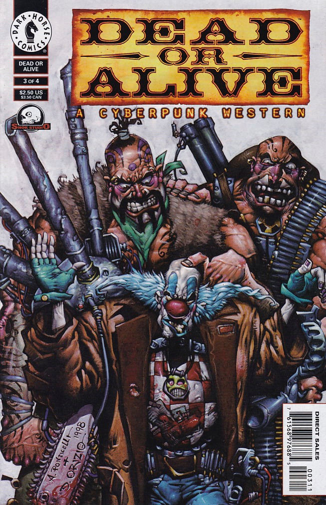 Dead or Alive - A Cyberpunk Western # 3 - Gibis Mangás Quadrinhos HQs ...