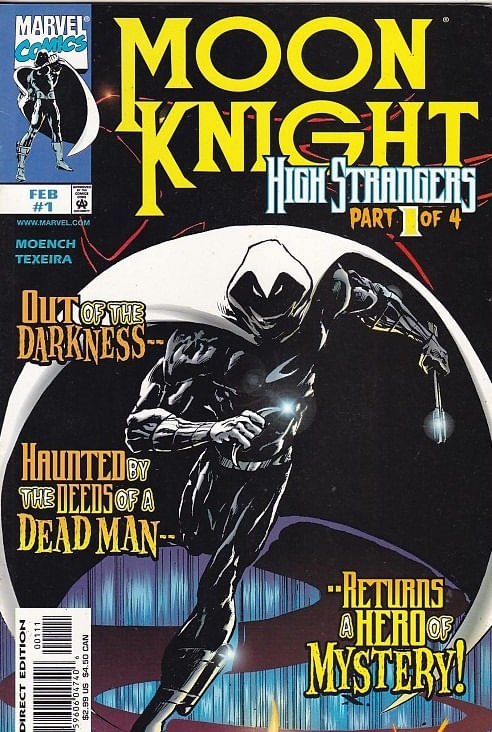 Moon Knight - Volume 2 # 1 - Gibis Mangás Quadrinhos HQs - Rika Comic Shop