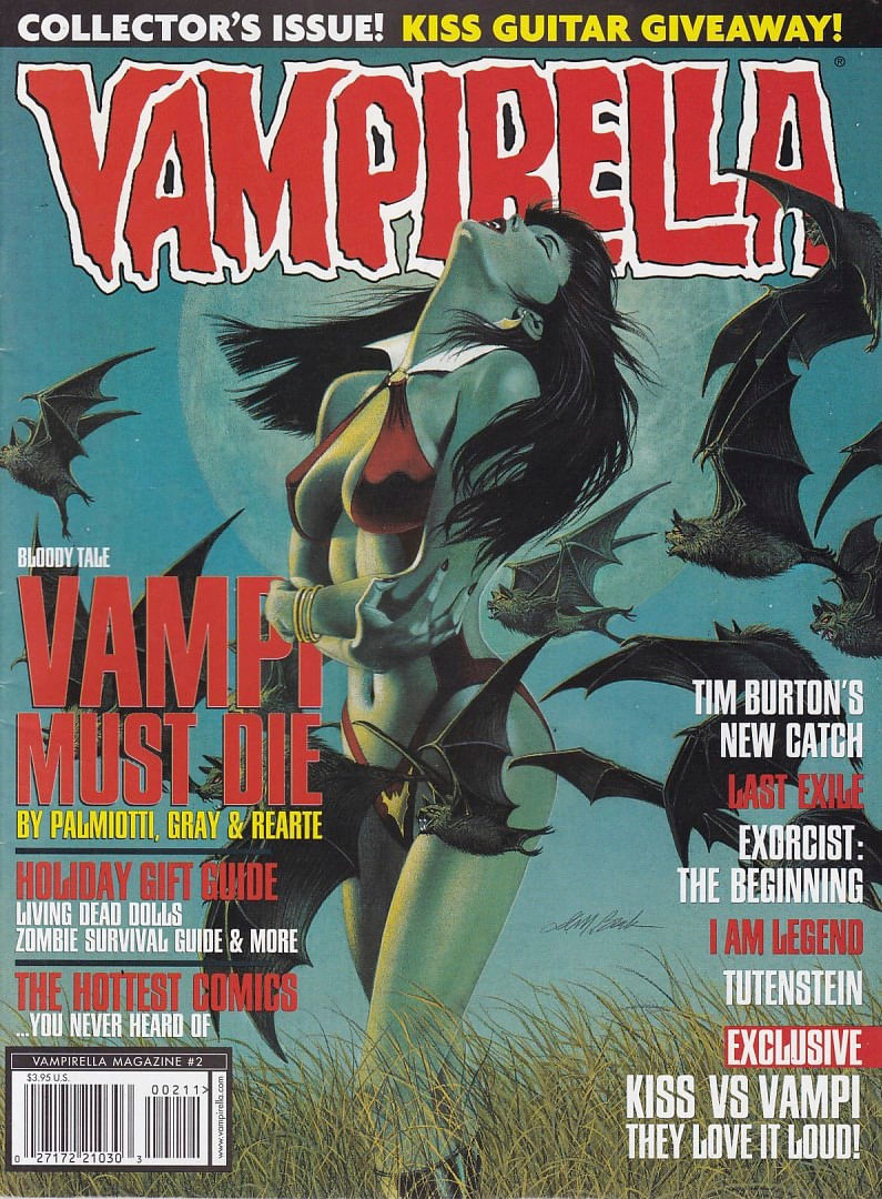 Vampirella Comics Magazine # 2 - Gibis Mangás Quadrinhos HQs - Rika ...