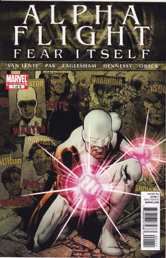 Alpha Flight - Volume 4 # 1 - Gibis Mangás Quadrinhos HQs - Rika Comic Shop