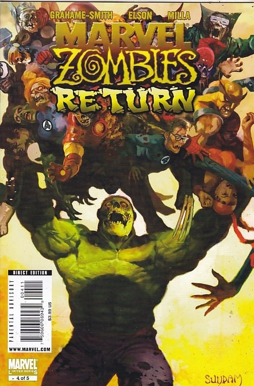 Marvel Zombies Return # 4 - Gibis Mangás Quadrinhos HQs - Rika Comic Shop