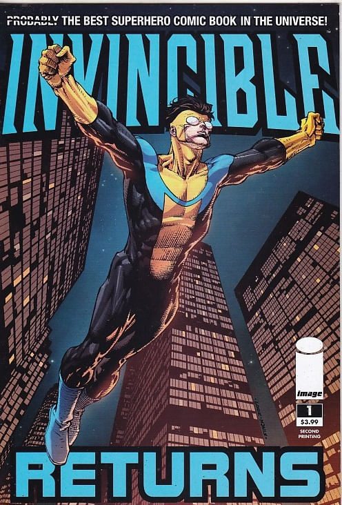 Invincible Returns # 1 - Gibis Mangás Quadrinhos HQs - Rika Comic Shop