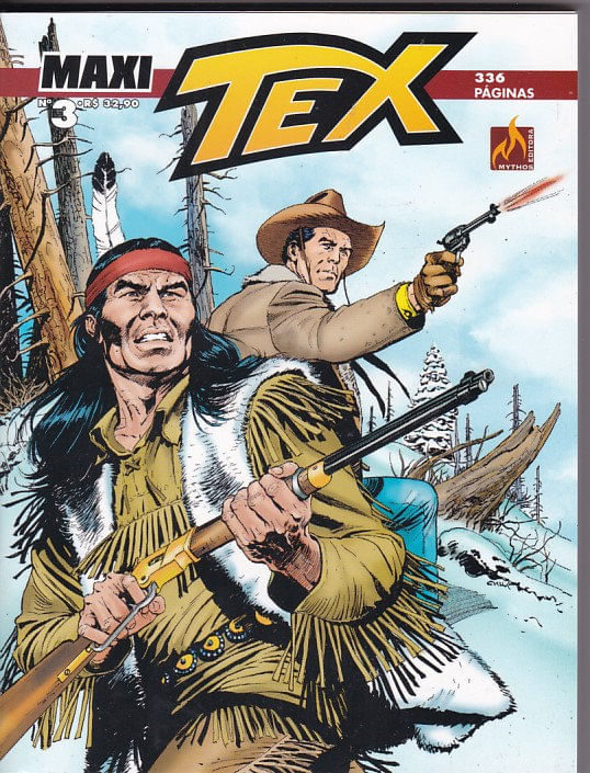Maxi Tex 03 Editora Mythos - Gibis Quadrinhos Mangás Faroeste - Rika ...