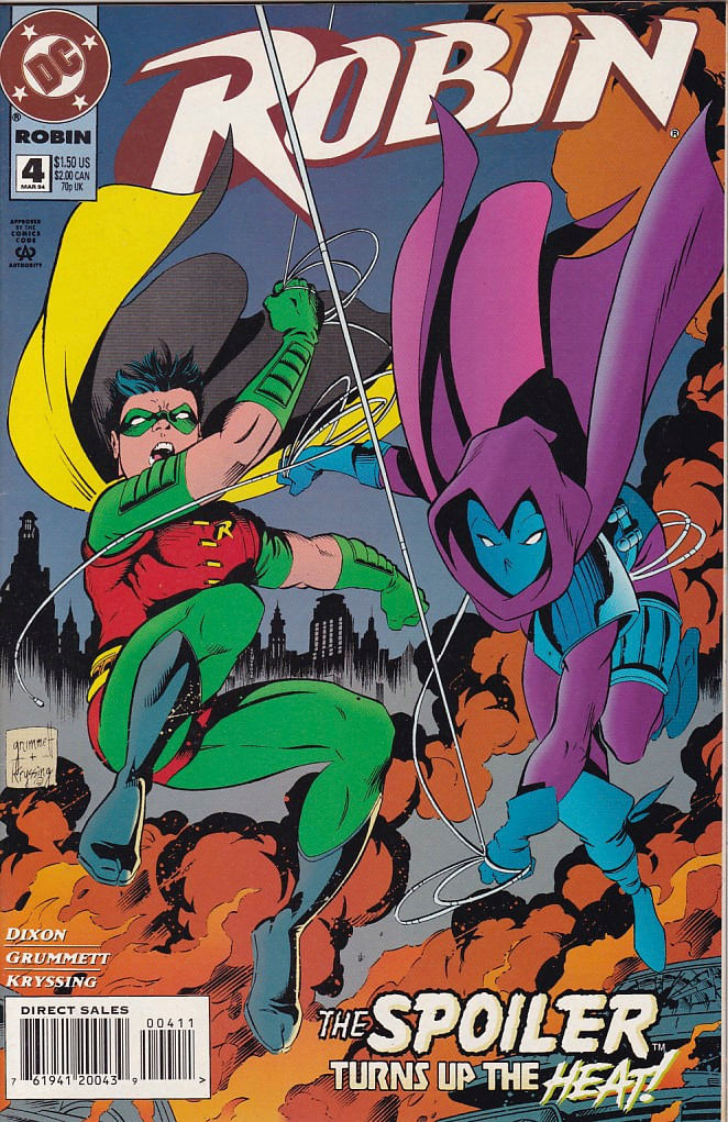 Robin - Volume 1 # 004 - Gibis Mangás Quadrinhos HQs - Rika Comic Shop