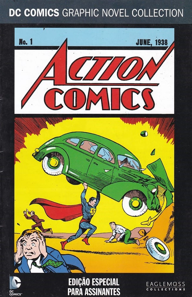 Action Comics 1 (Fac-Simile) Editora Eaglemoss Gibis Quadrinhos HQs ...