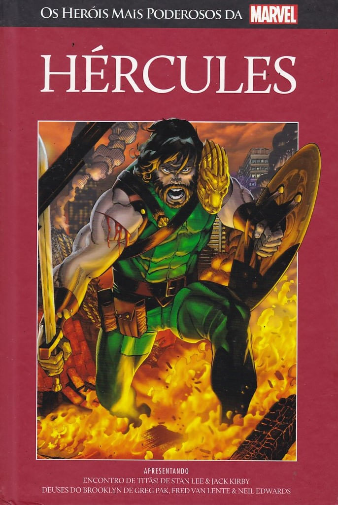 Heróis Mais Poderosos Da Marvel 046 Hércules Editora Salvat Gibis