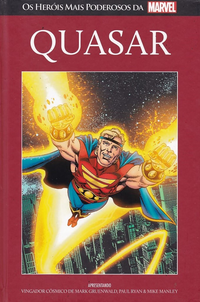 Heróis Mais Poderosos Da Marvel 091 Quasar Editora Salvat Gibis