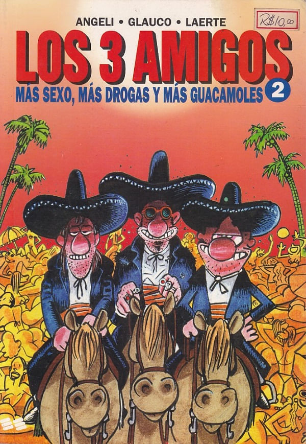 Los 3 Amigos 2 Editora Ensaio - Gibis Quadrinhos Revistas Mangás - Rika ...
