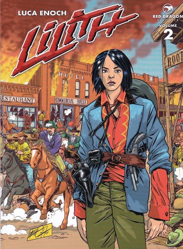 Lilith 02 Editora Red Dragon - Gibis Quadrinhos Mangás Faroeste - Rika ...