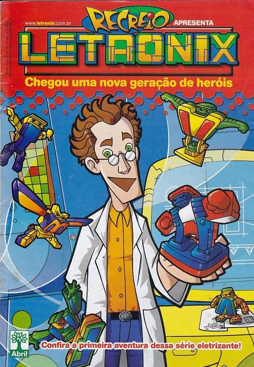 Recreio Apresenta - Letronix Editora Abril - Rika Comic Shop - Gibis ...