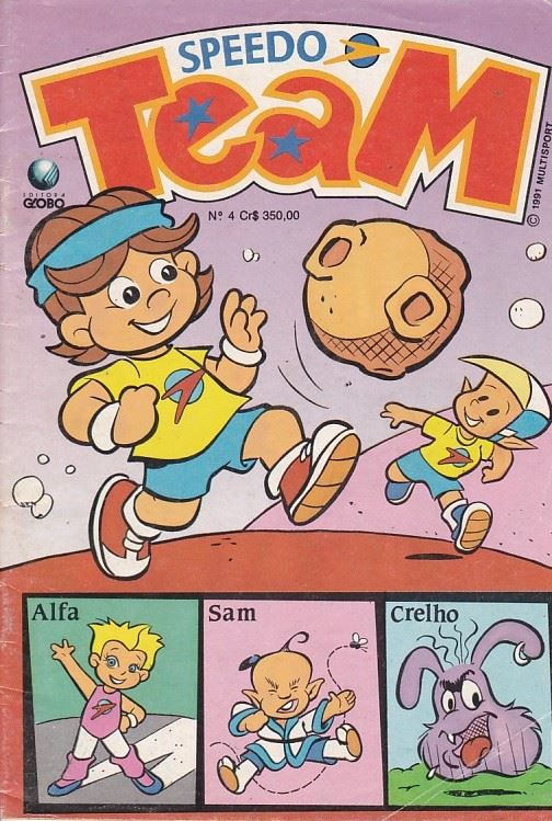 Speedo Team 4 Editora Globo - Rika Comic Shop - Gibis Quadrinhos ...