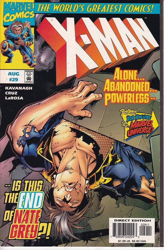 X-Man # 29 - Gibis Mangás Quadrinhos HQs - Rika Comic Shop