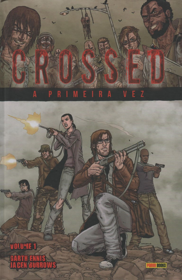 Crossed - Volume 1 Editora Panini Gibis Quadrinhos HQs Mangás - Rika ...