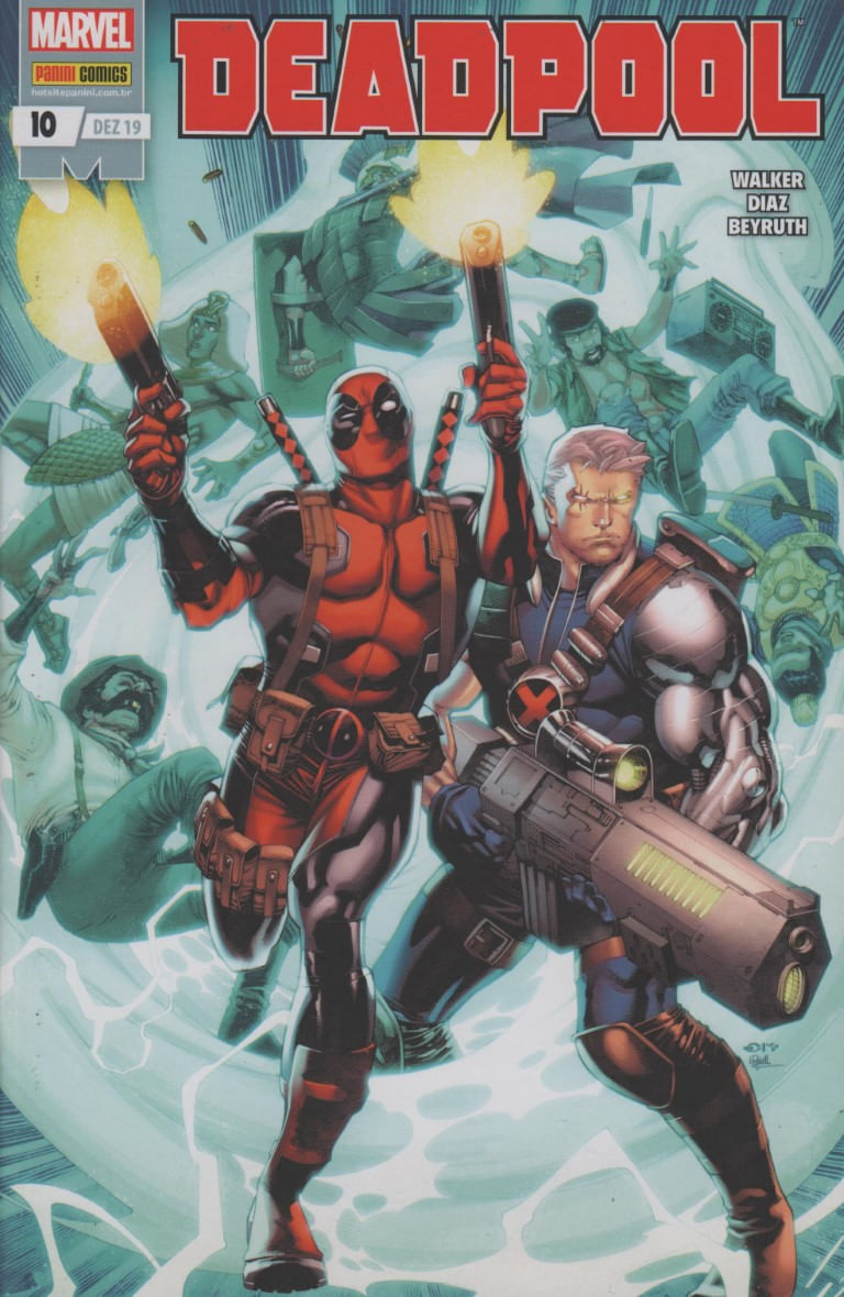 Deadpool - 6ª Série 10 Editora Panini Gibis Quadrinhos HQs Mangás ...