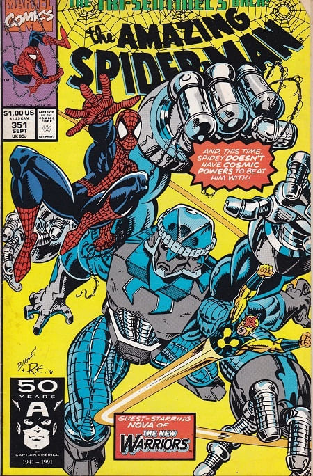 Amazing Spider-Man - Volume 1 # 351 Gibi HQ Manga Comic Book - Rika ...