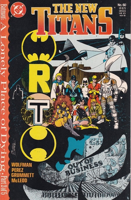 New Teen Titans - Volume 2 # 60 Gibi HQ Manga Comic Book - Rika Comic Shop