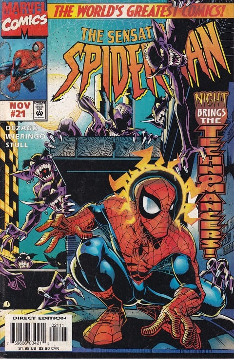 Sensational Spider-Man - Volume 1 # 21 Gibi HQ Manga Comic Book - Rika ...