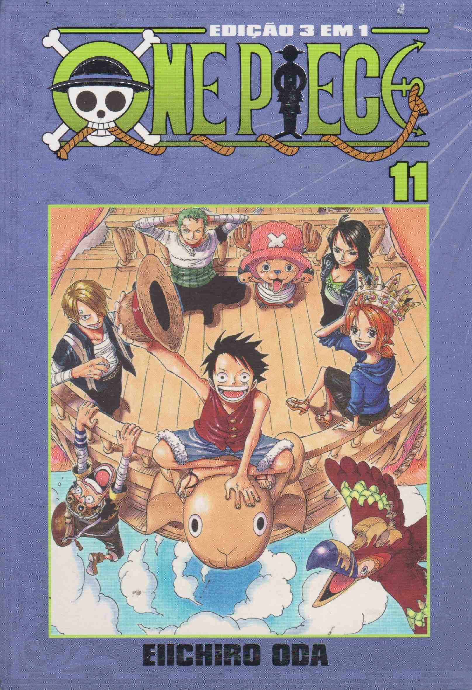 One Piece - Edição 3 em 1 # 11 Editora Panini Gibis Quadrinhos HQs ...