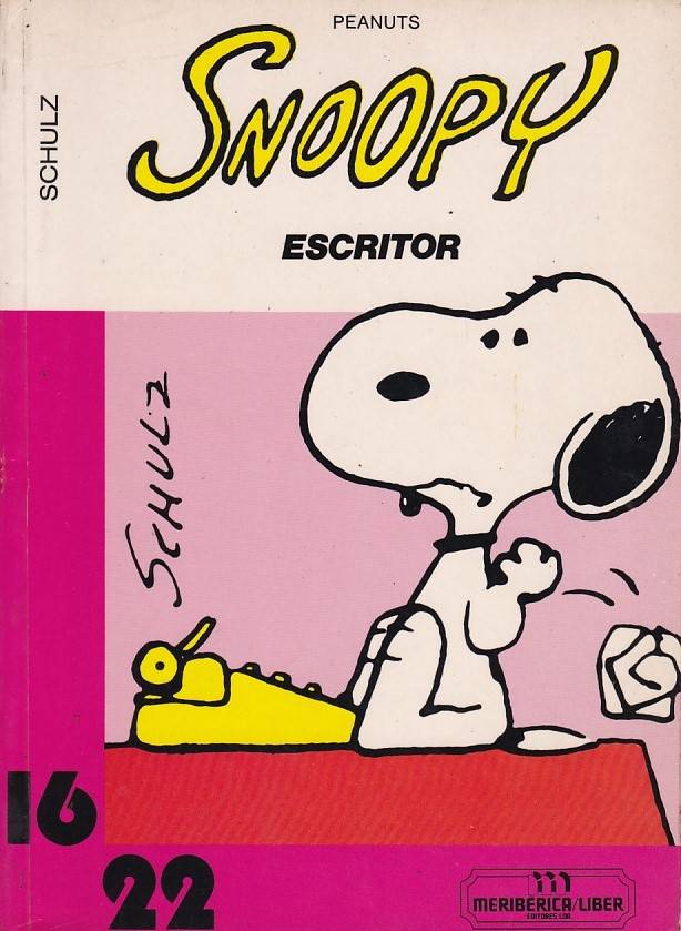 Snoopy - Escritor - Rika Comic Shop