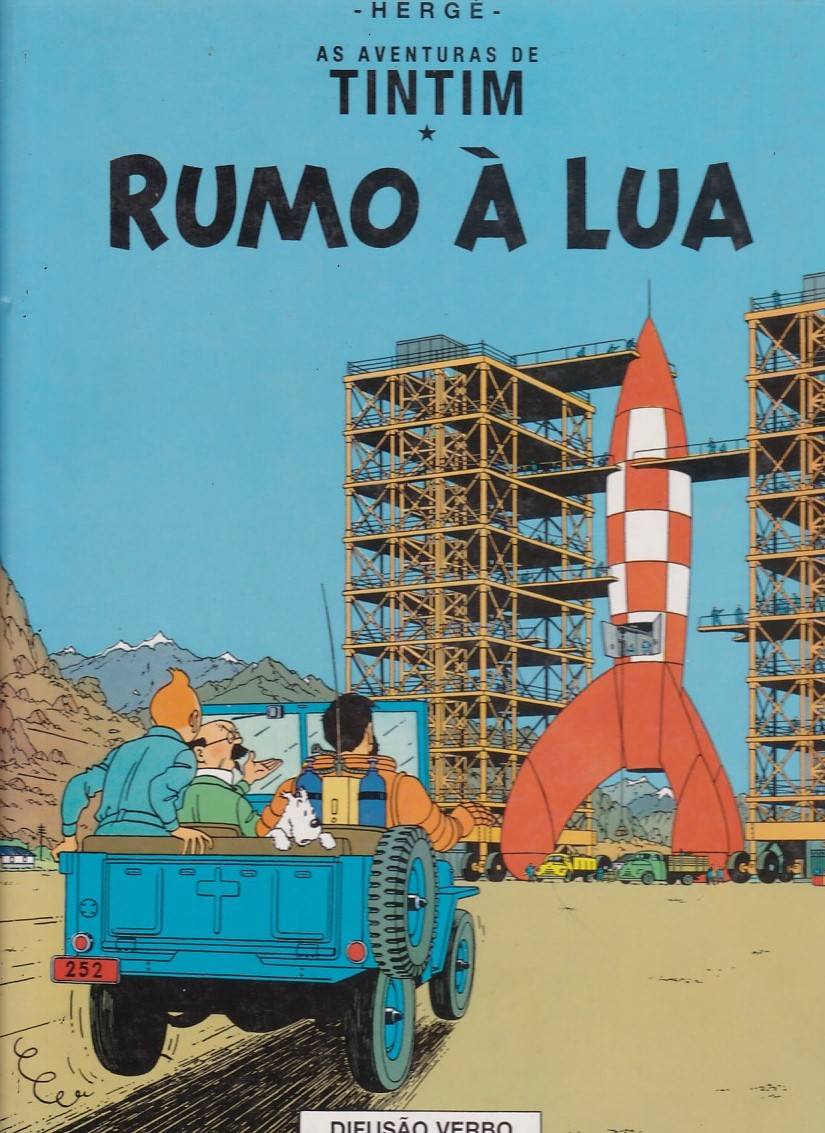Aventuras de Tintim - Rumo À Lua - Rika Comic Shop
