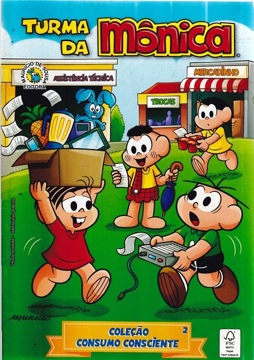 Rika Comic Shop: Turma da Mônica - Coleção Consumo Consciente # 2 ...
