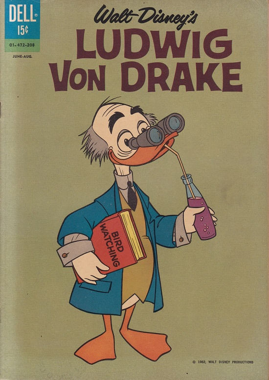 Rika Comic Shop: Comic Book Ludwig Von Drake # 4 - Rika Comic Shop