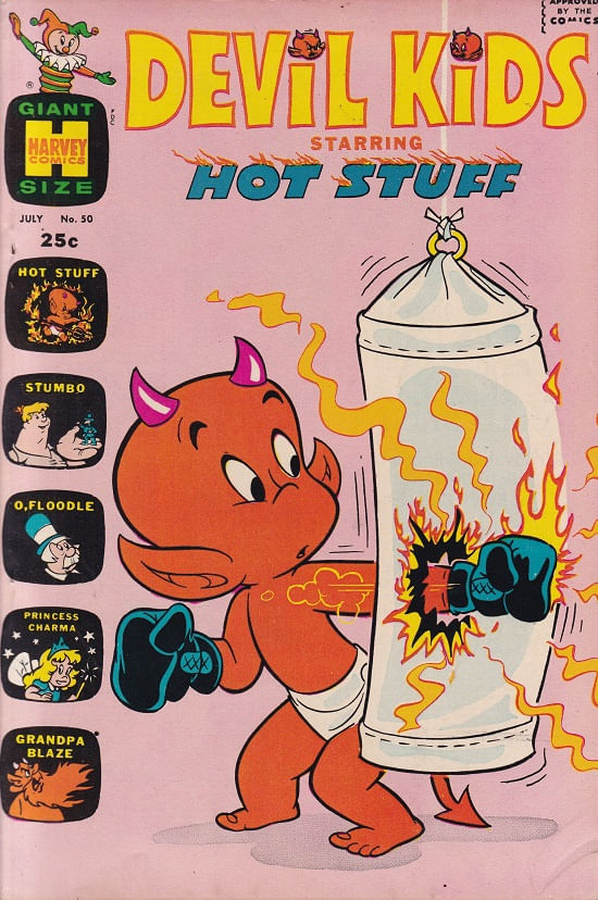 Rika Comic Shop: Comic Book Devil Kids Starring Hot Stuff # 50 - Rika ...